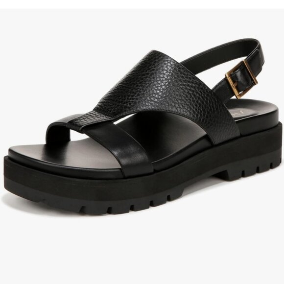 Vionic | Shoes | Vionic Nwot Sz 65 Alondra Black Lug Sole Sandal ...